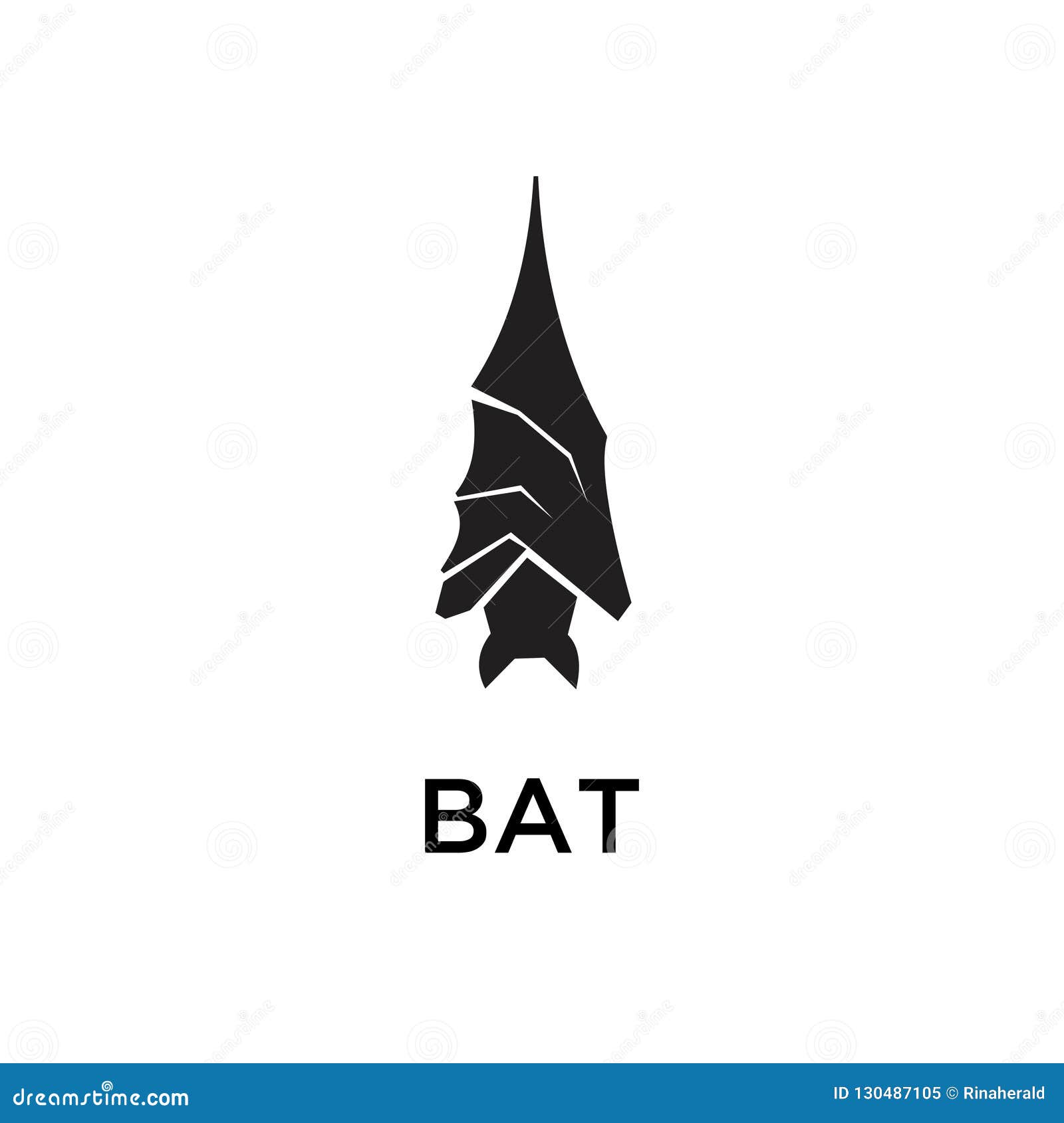 Bat Logo Icon Designs Illustration Stock Illustration - Illustration of ...