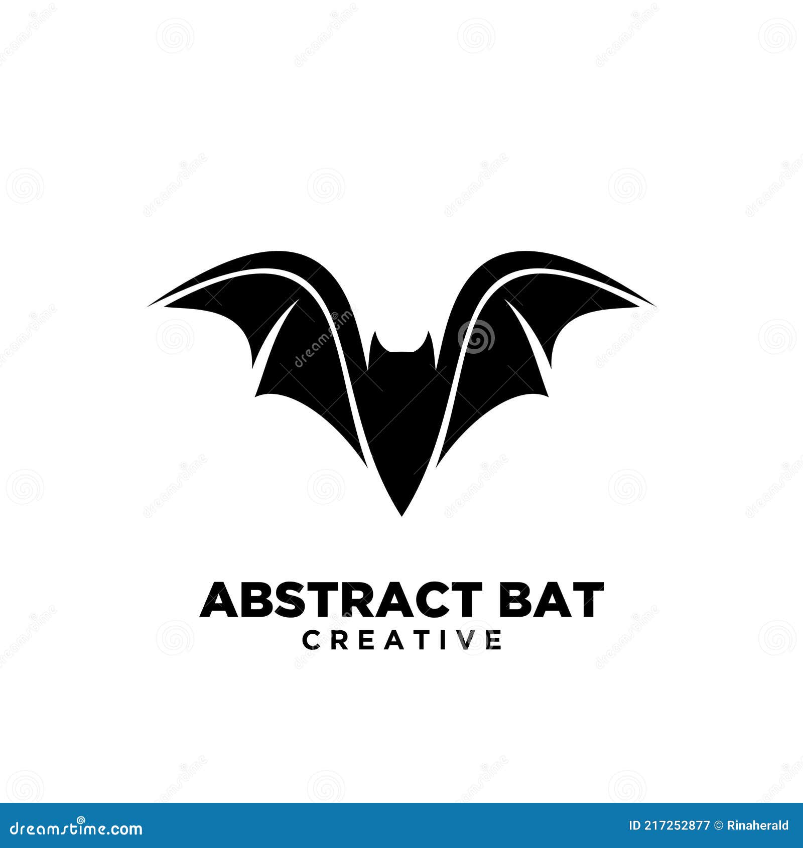 Abstract Bat Black Logo Icon Designs Vector Illustration Template Stock ...