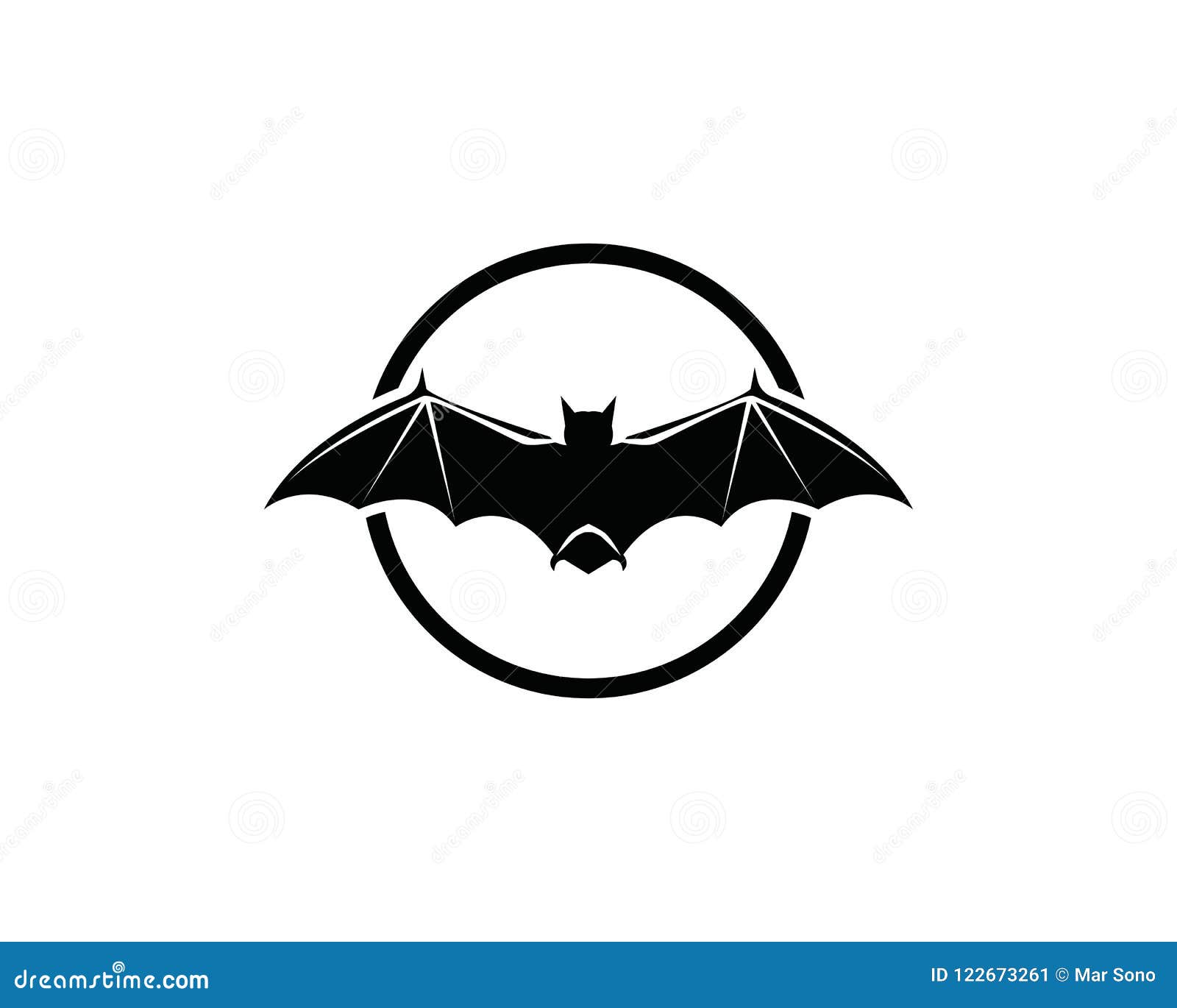 Bat Logo and Symbols Template Stock Vector - Illustration of dark ...