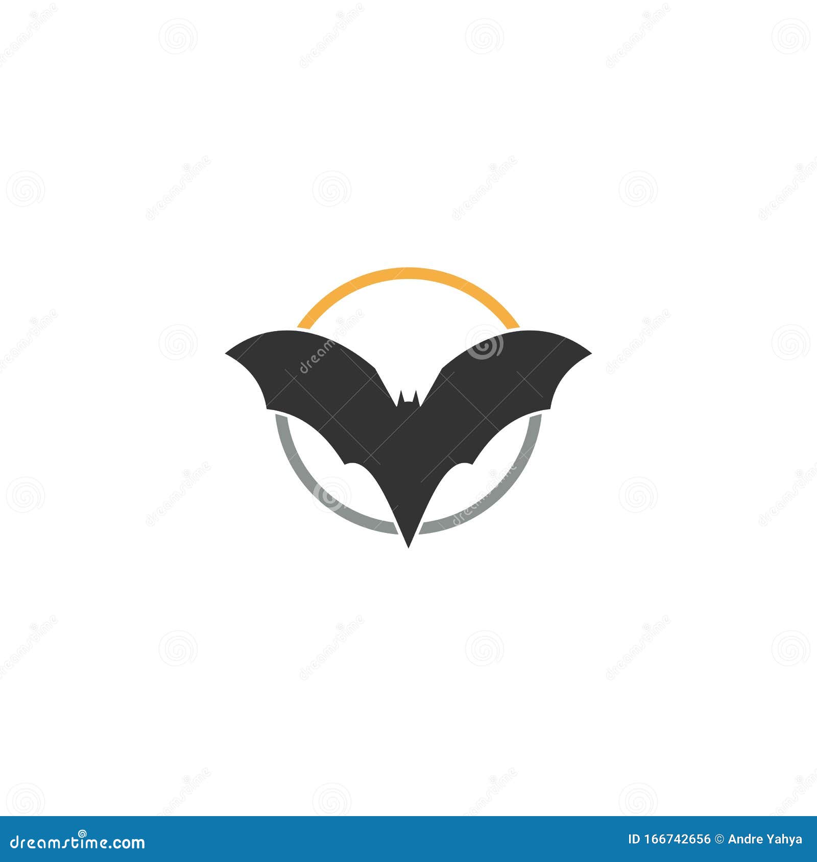 Bat Logo Template Design Vector Stock Illustration - Illustration of ...