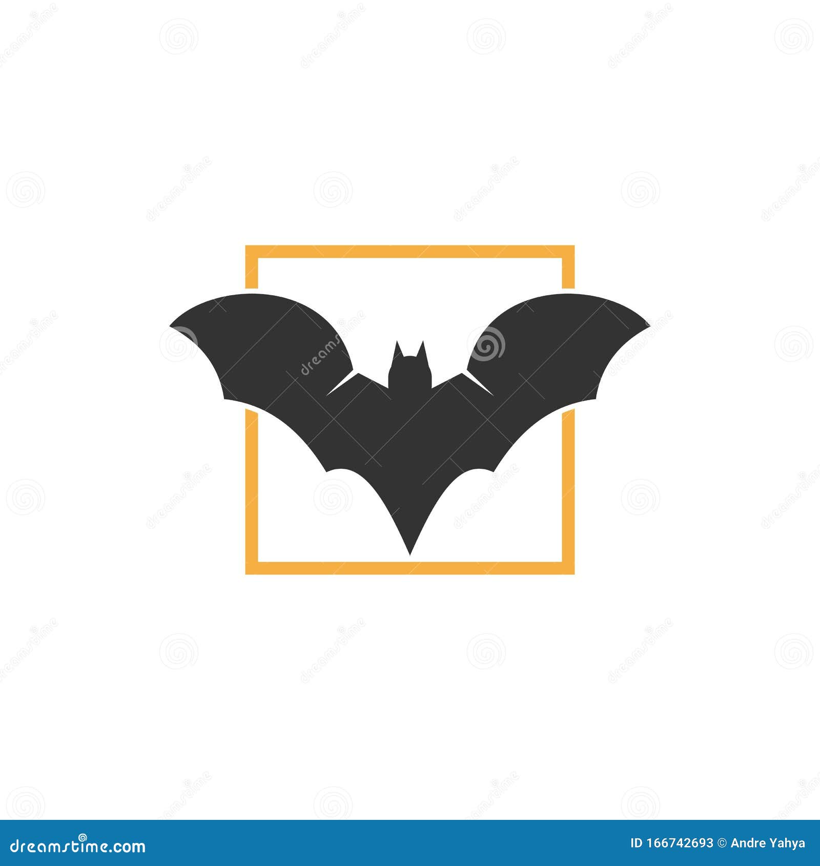 Bat Logo Template Design Vector Stock Illustration - Illustration of ...