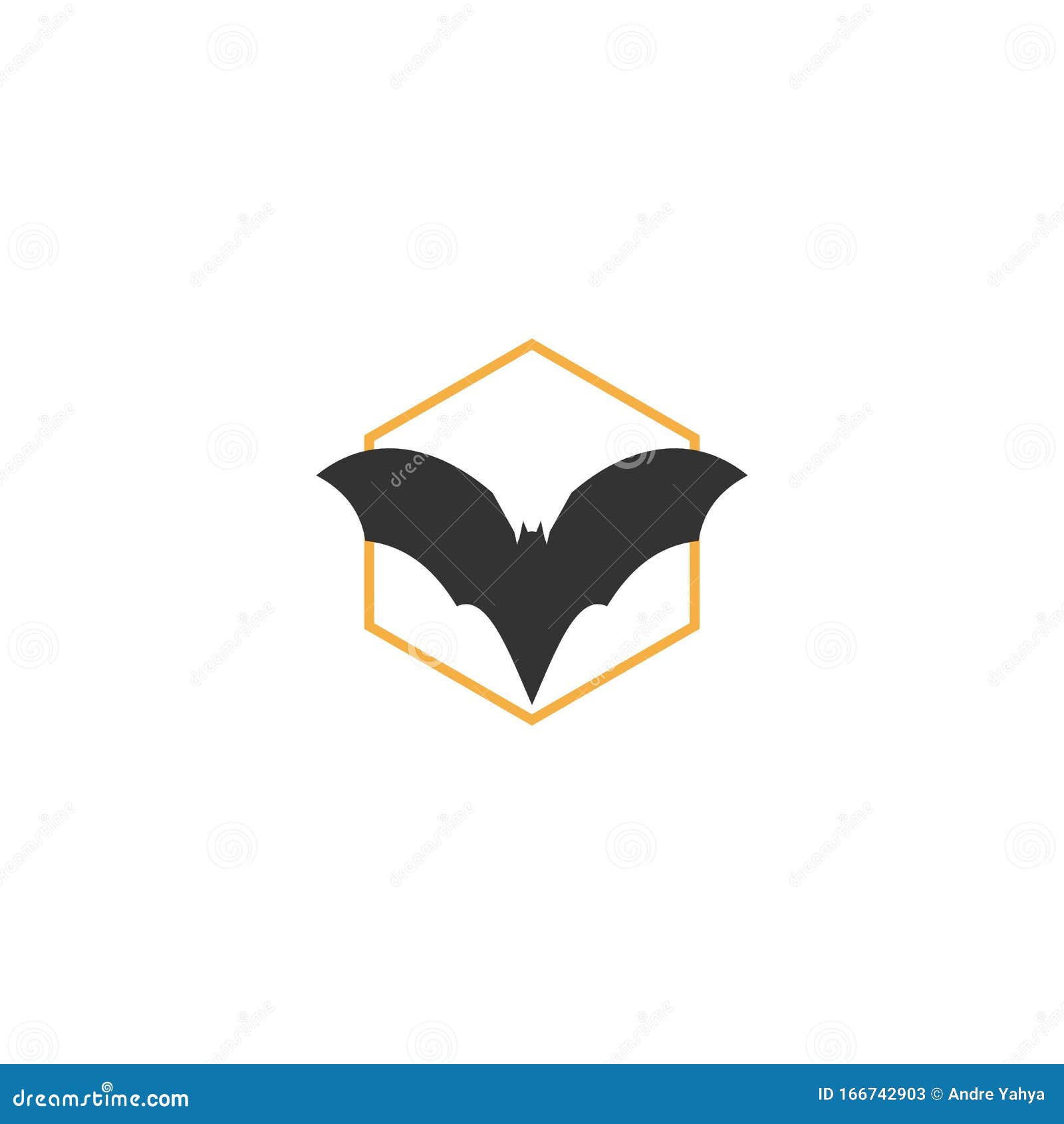 Bat Logo Template Design Vector Stock Illustration - Illustration of ...