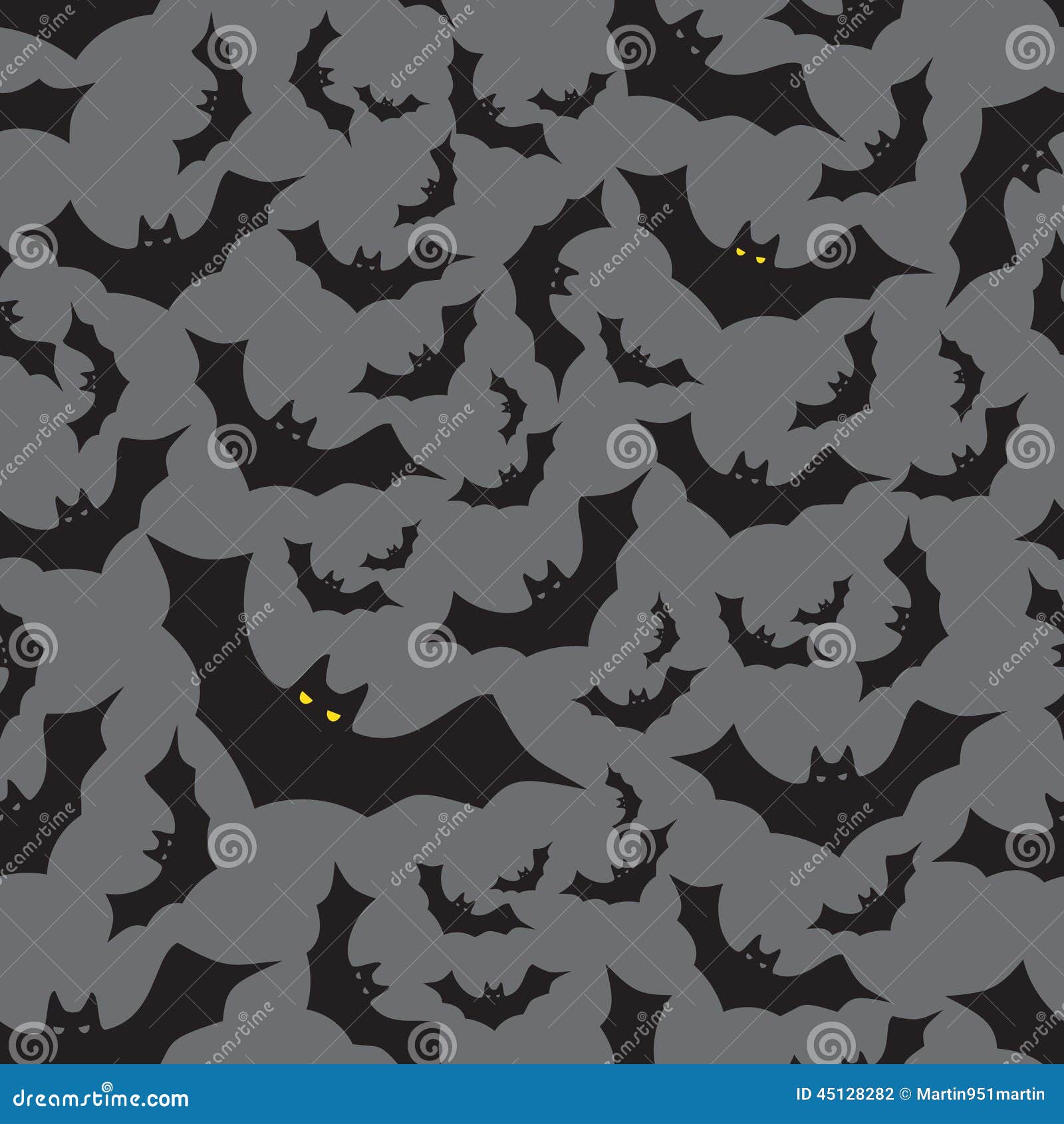 Bat seamless dark pattern stock vector. Illustration of wallpaper ...
