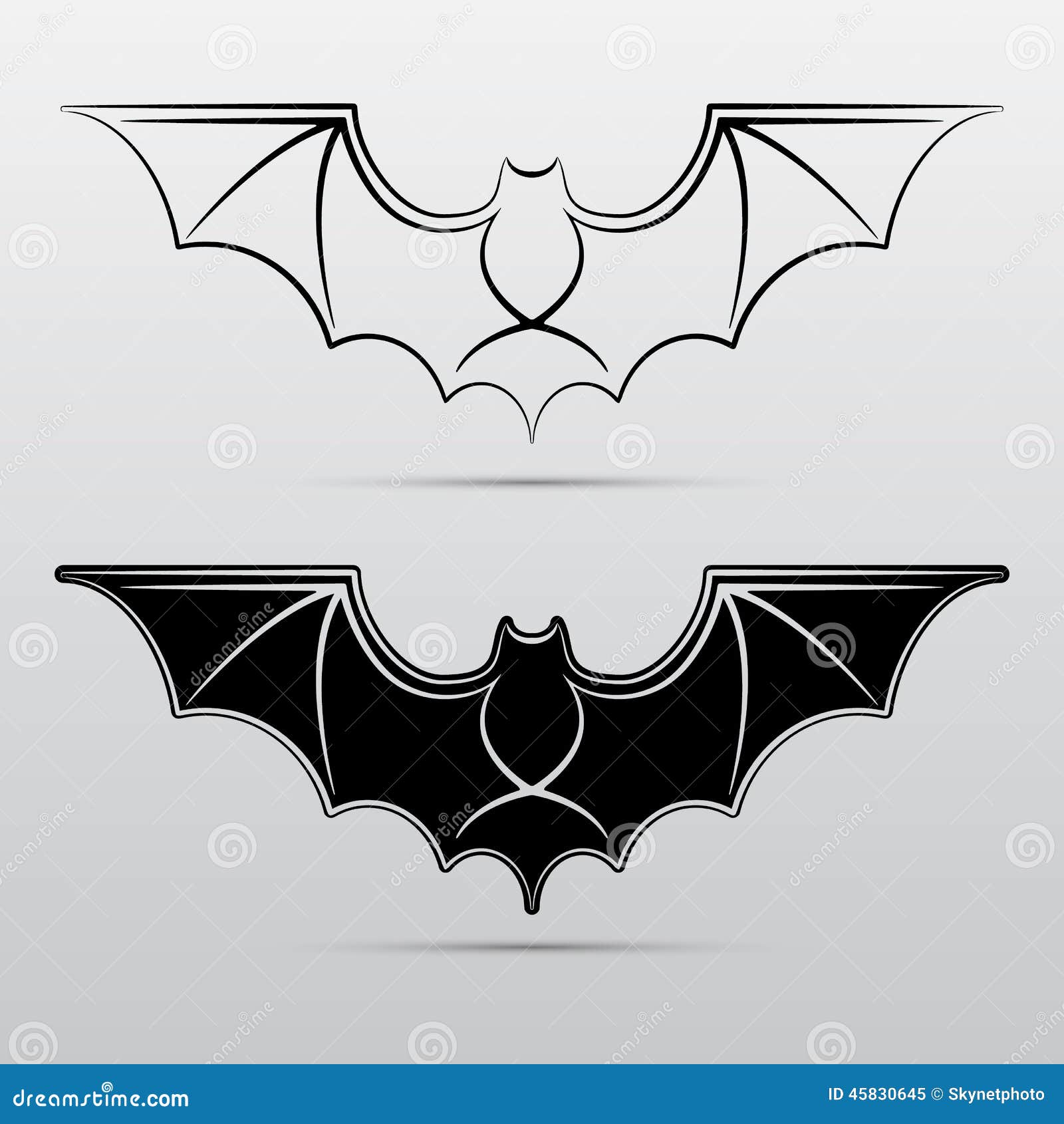 Bat symbol stock vector. Illustration of cartoon, name - 45830645