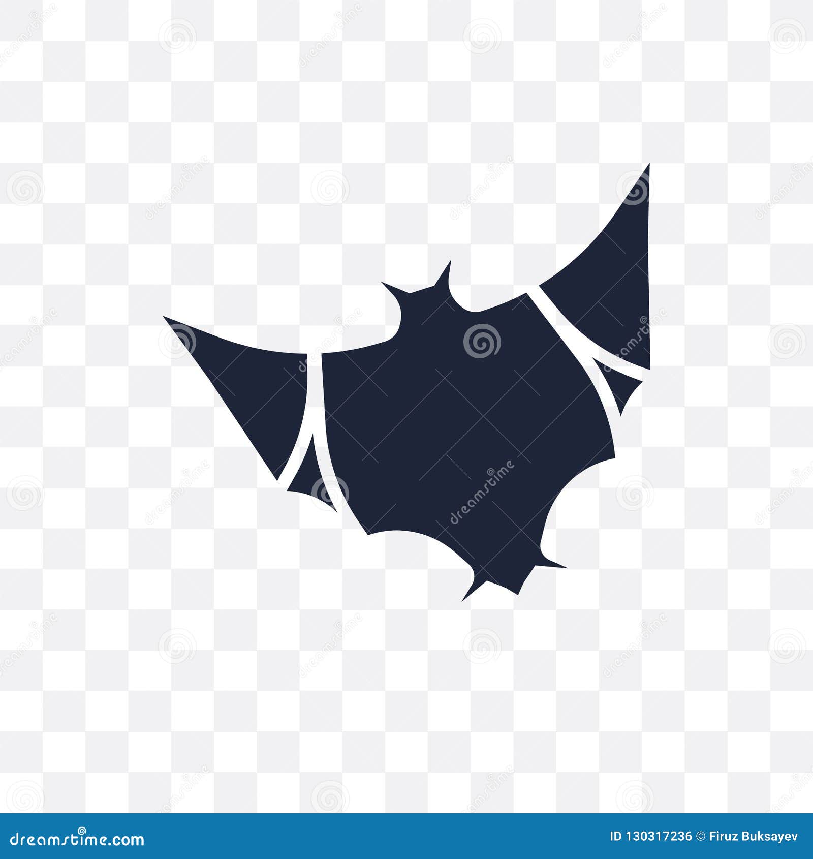 Bat Transparent Icon. Bat Symbol Design from Animals Collection Stock ...