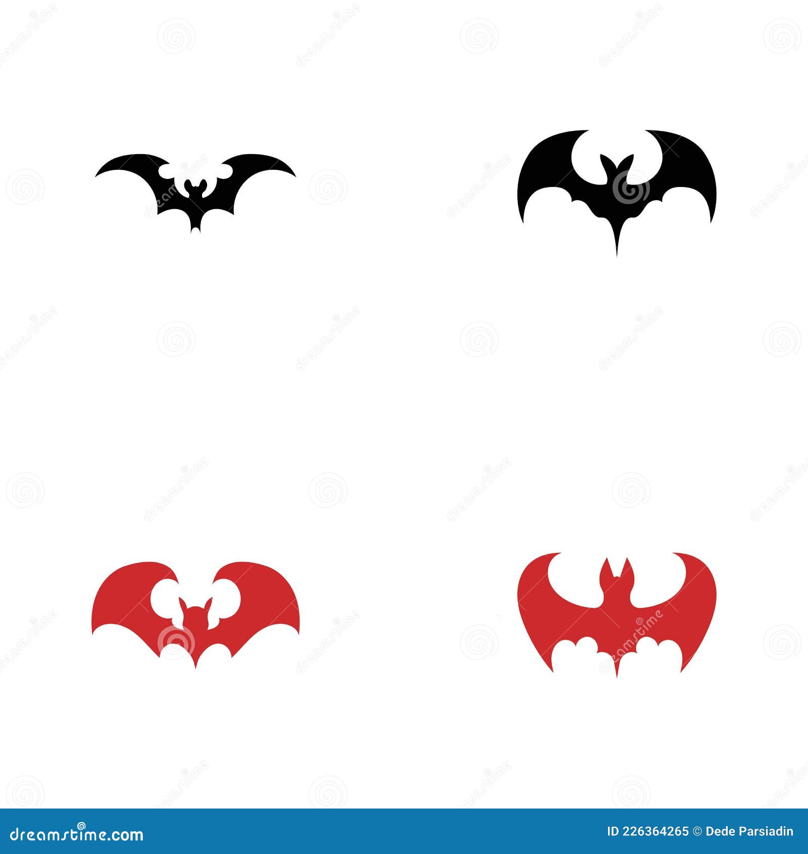 Bat Vector Icon Logo Template Stock Vector - Illustration of object ...