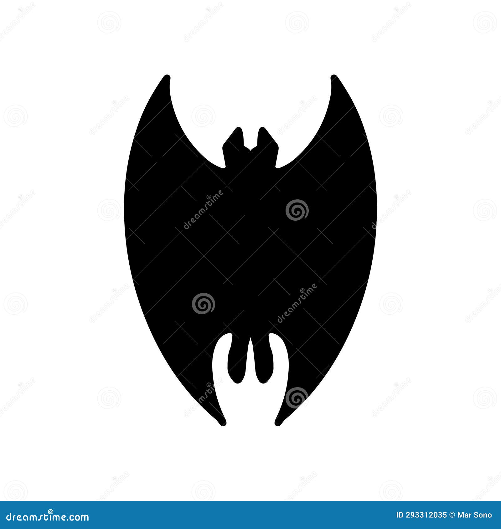 Bat Wing Logo Vector Element Stock Vector - Illustration of mammal ...
