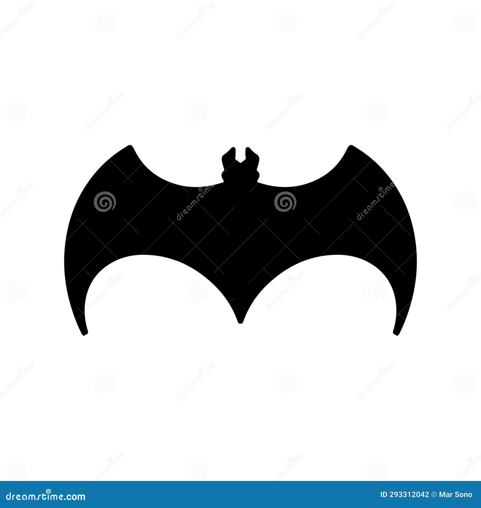 Bat Wing Logo Vector Element Stock Vector - Illustration of icon, event ...