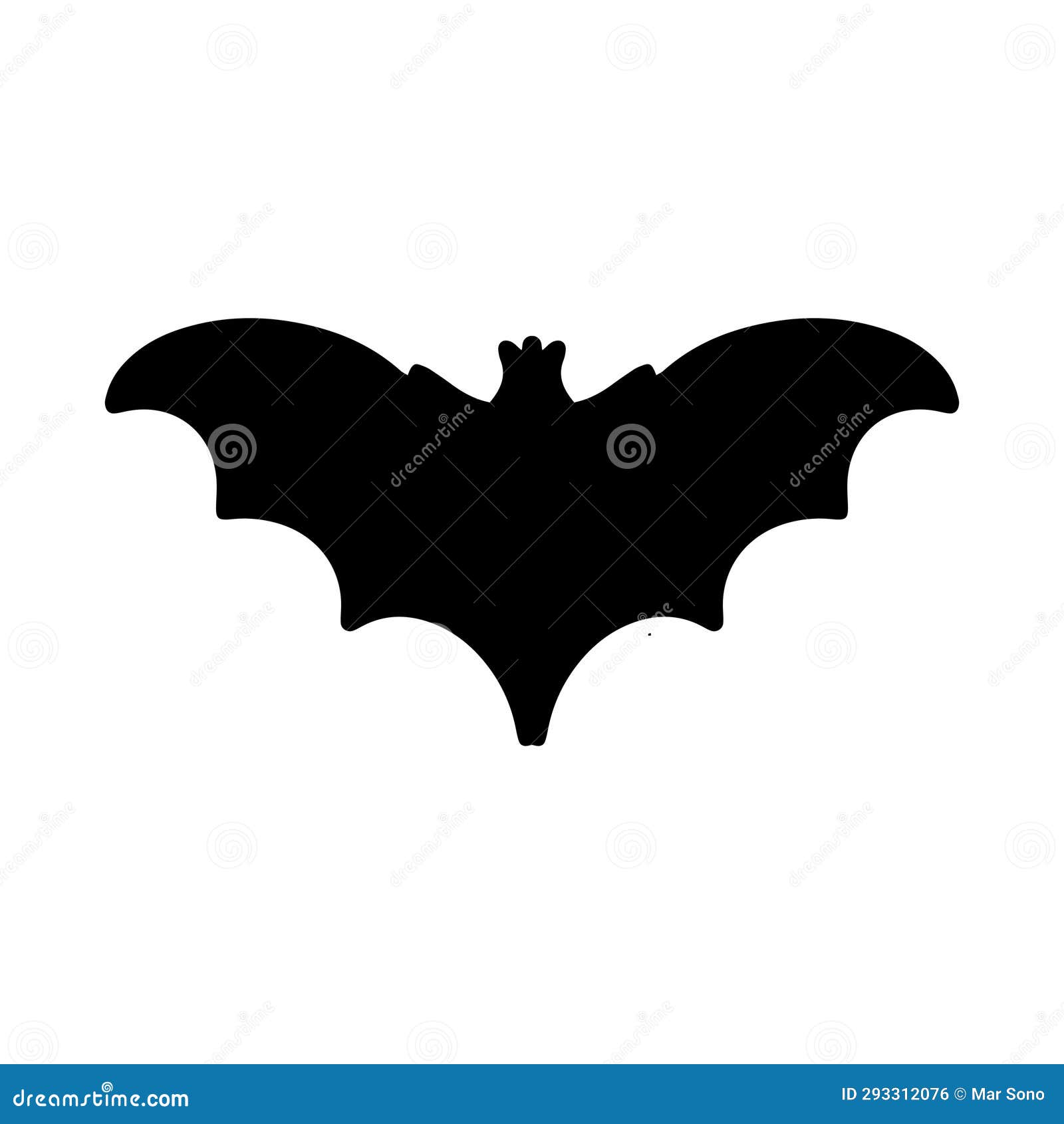 Bat Wing Logo Vector Element Stock Vector - Illustration of comic ...