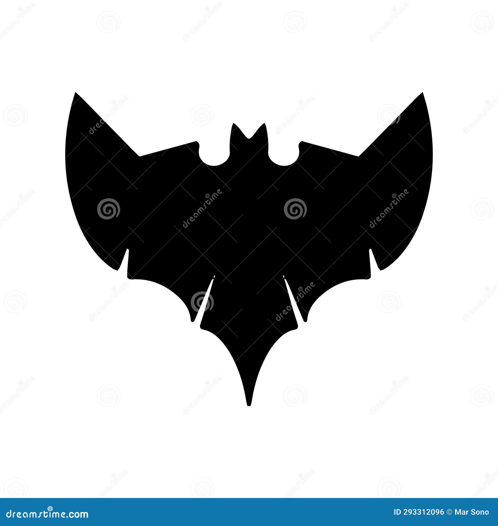 Bat Wing Logo Vector Element Stock Vector - Illustration of design ...