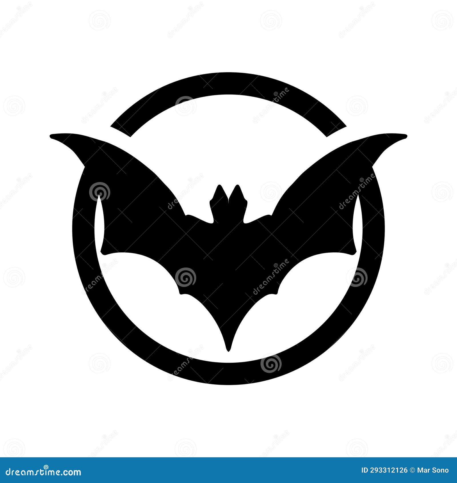 Bat Wing Logo Vector Element Stock Vector - Illustration of icon ...