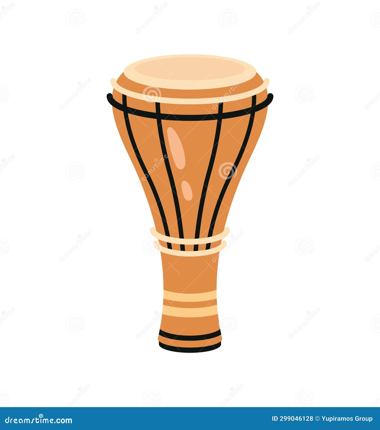 Bata drum cultural stock illustration. Illustration of ceremony - 299046128