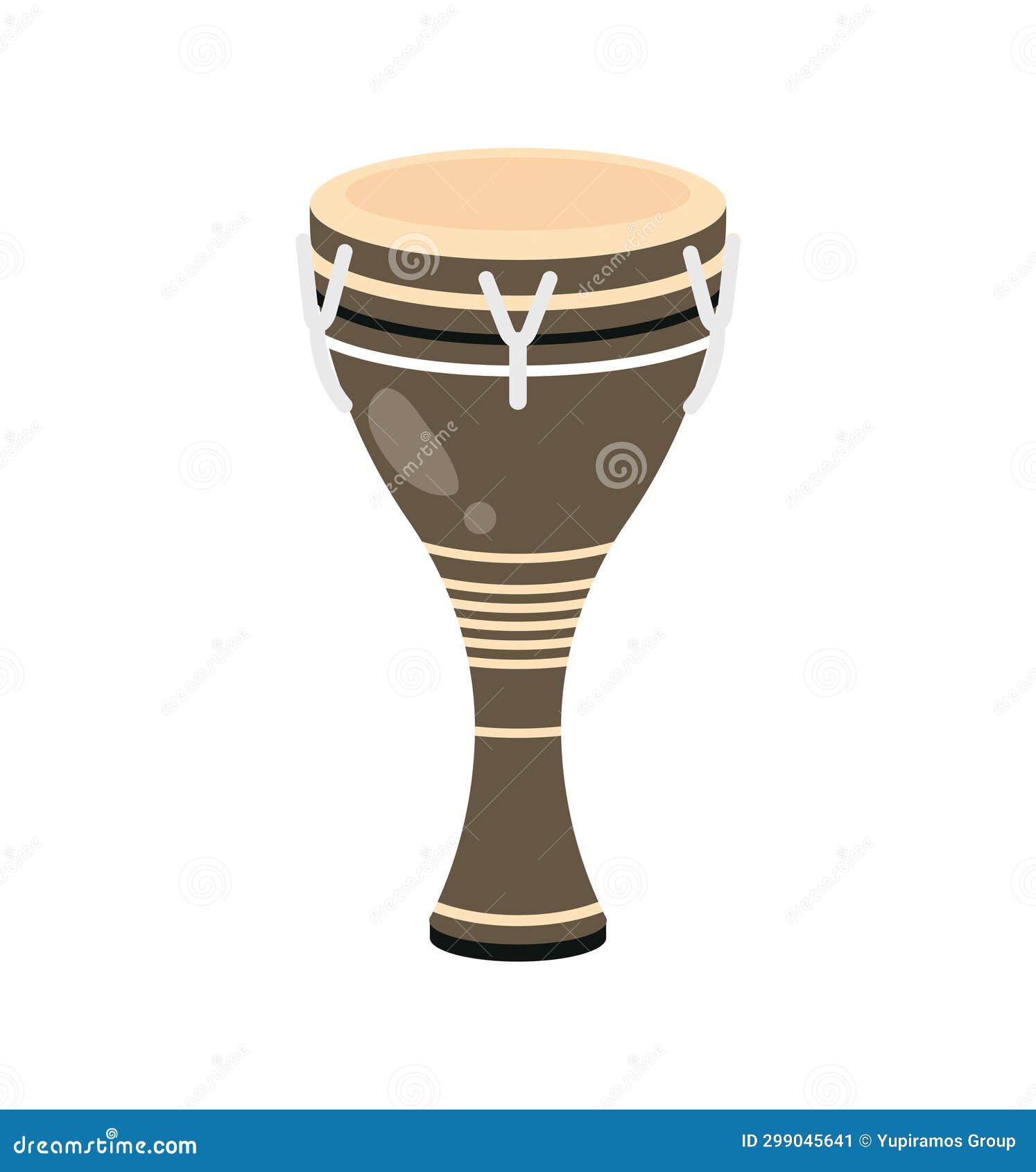 Bata drum tradiotional stock illustration. Illustration of african ...