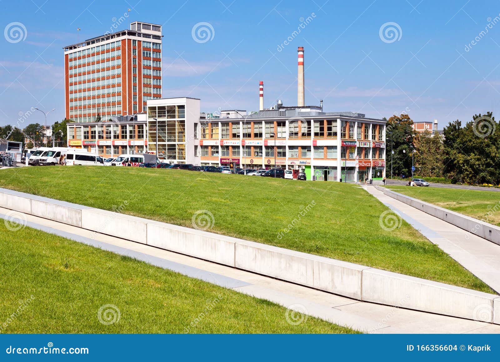 Bata Skyscraper Nr. 21 1938, Constructivism, Zlin Town, Eastern Moravia ...