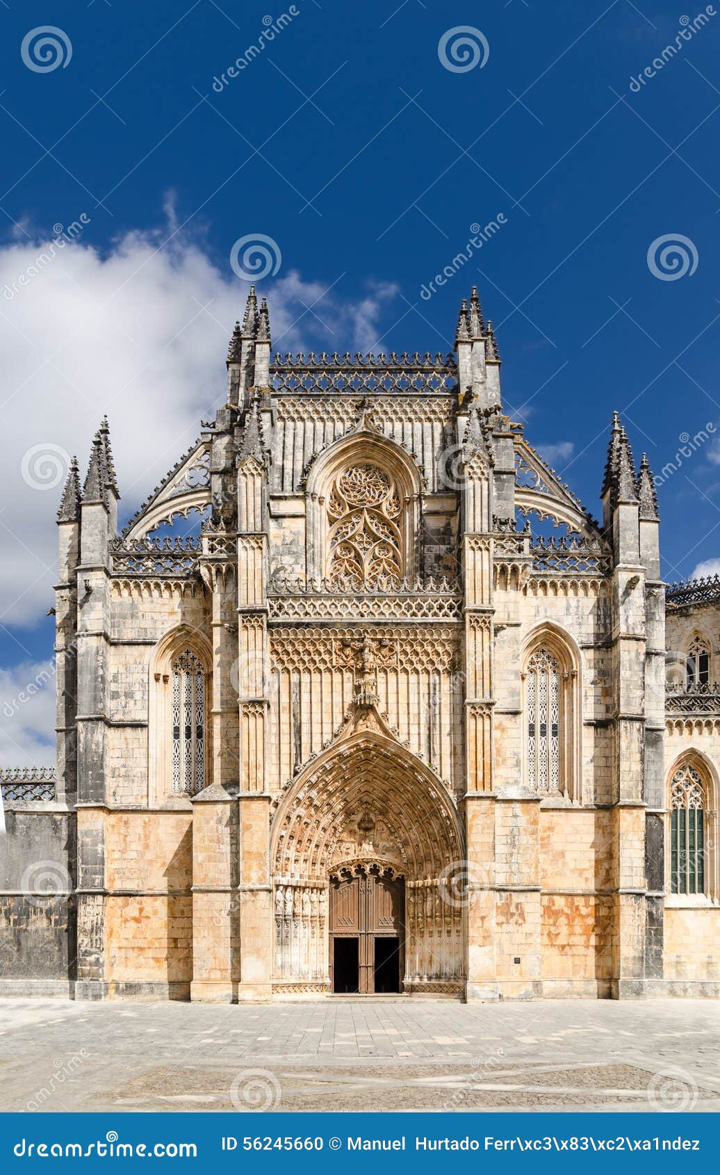 Batalha Monastery stock photo. Image of gothic, monument - 56245660