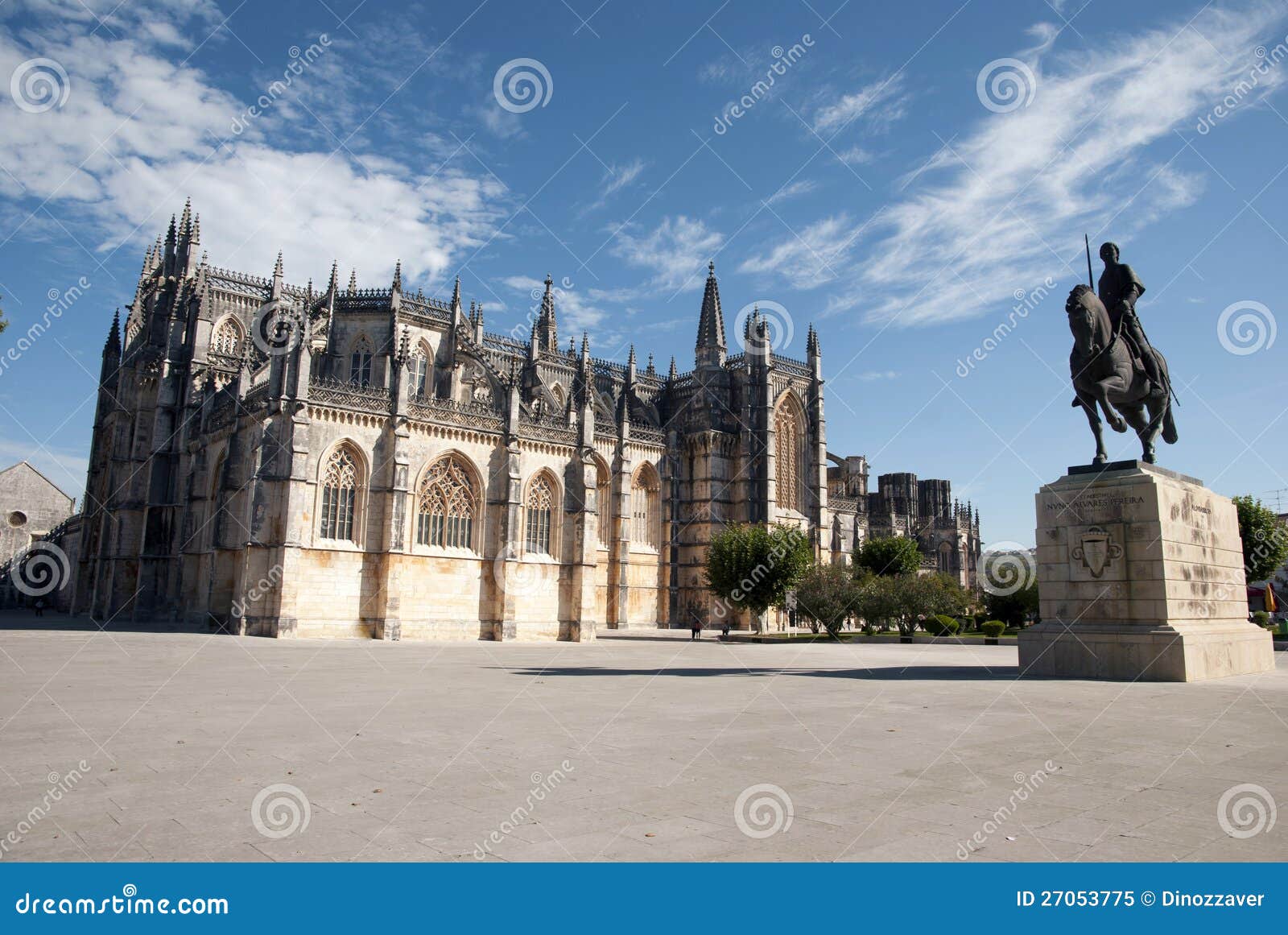 Batalha Monastery, Portugal Stock Image - Image of cathedral, europe ...