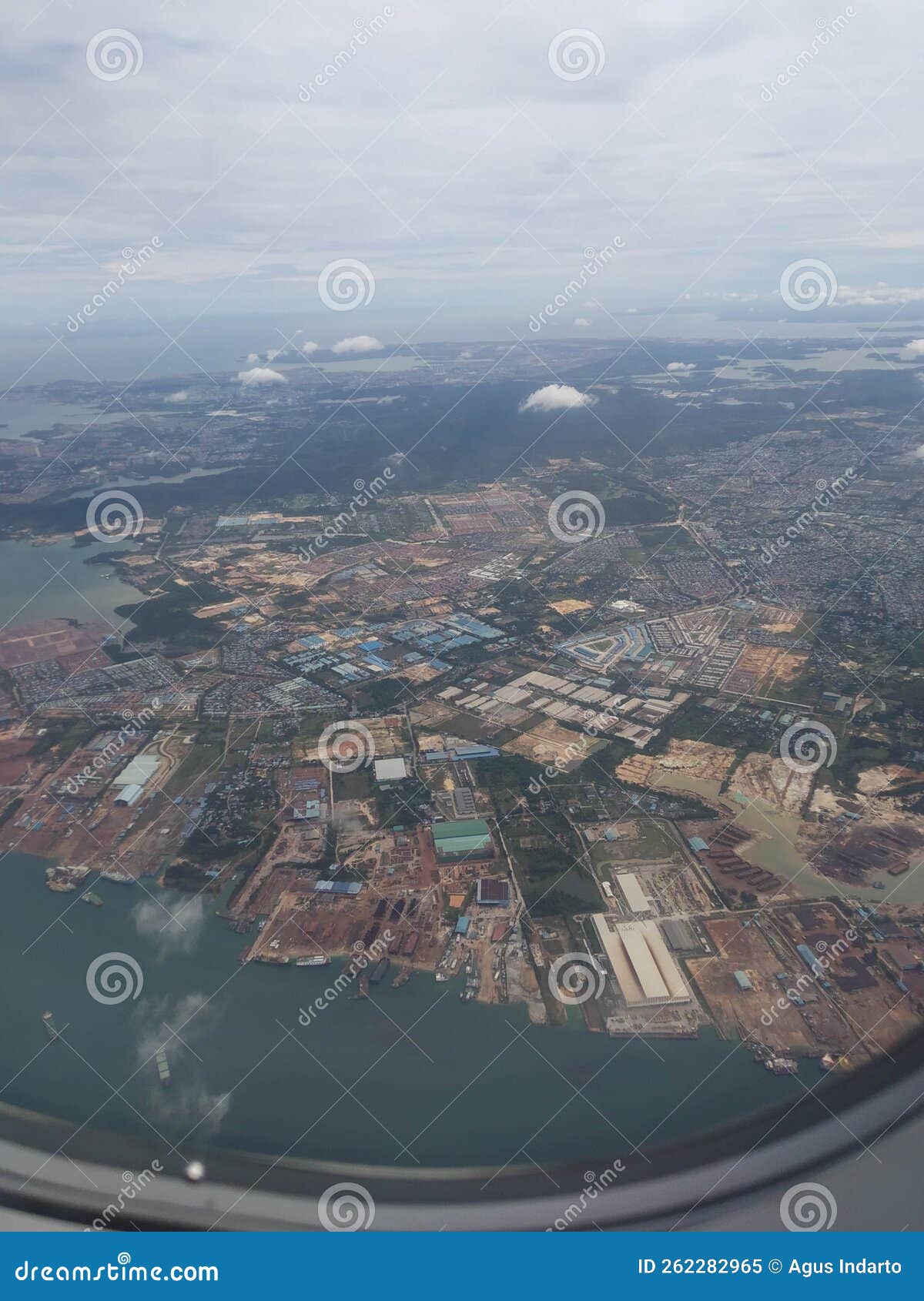 The Batam Island stock image. Image of town, skyscraper - 262282965