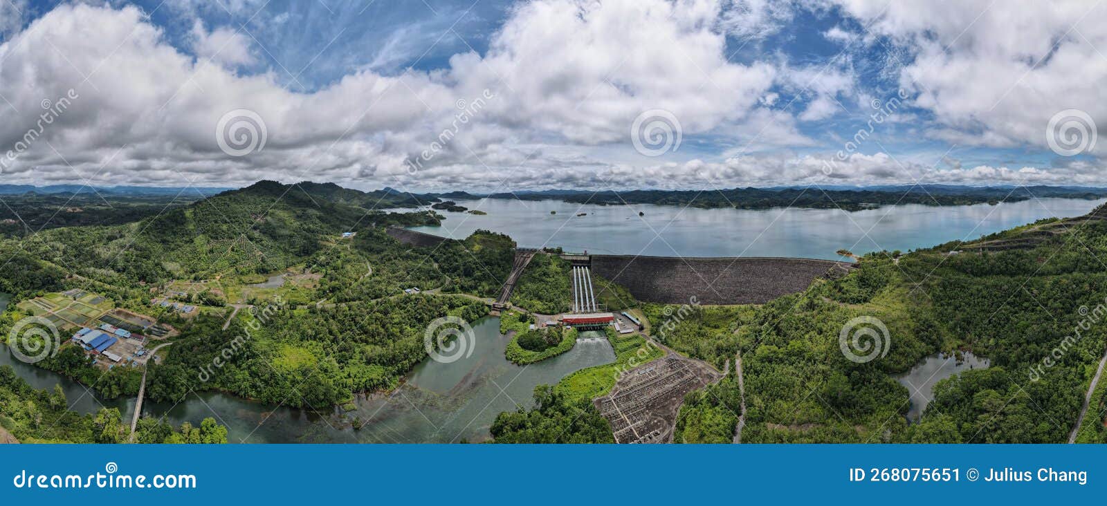 The Batang Ai Dam of Sarawak Stock Image - Image of batang, fjord ...