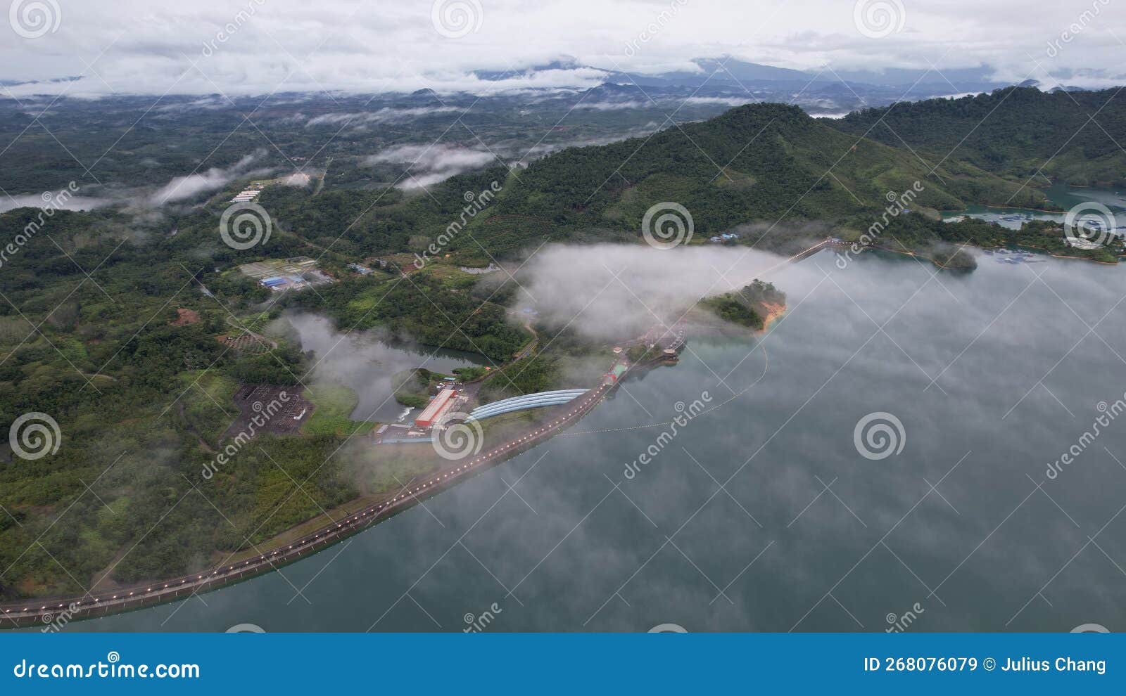 The Batang Ai Dam of Sarawak Stock Image - Image of electric ...