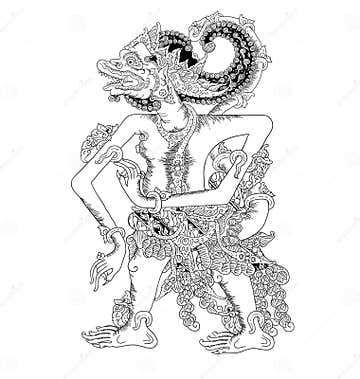 Anila stock vector. Illustration of ramayana, gamelan - 192093032