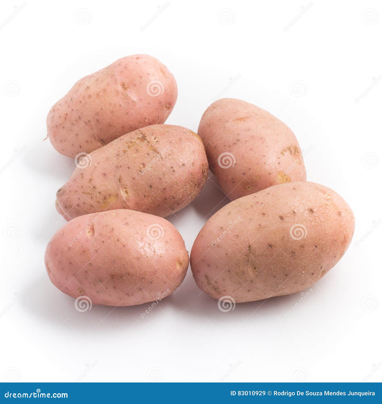Batata cor-de-rosa Asterix imagem de stock. Imagem de isolado - 83010929