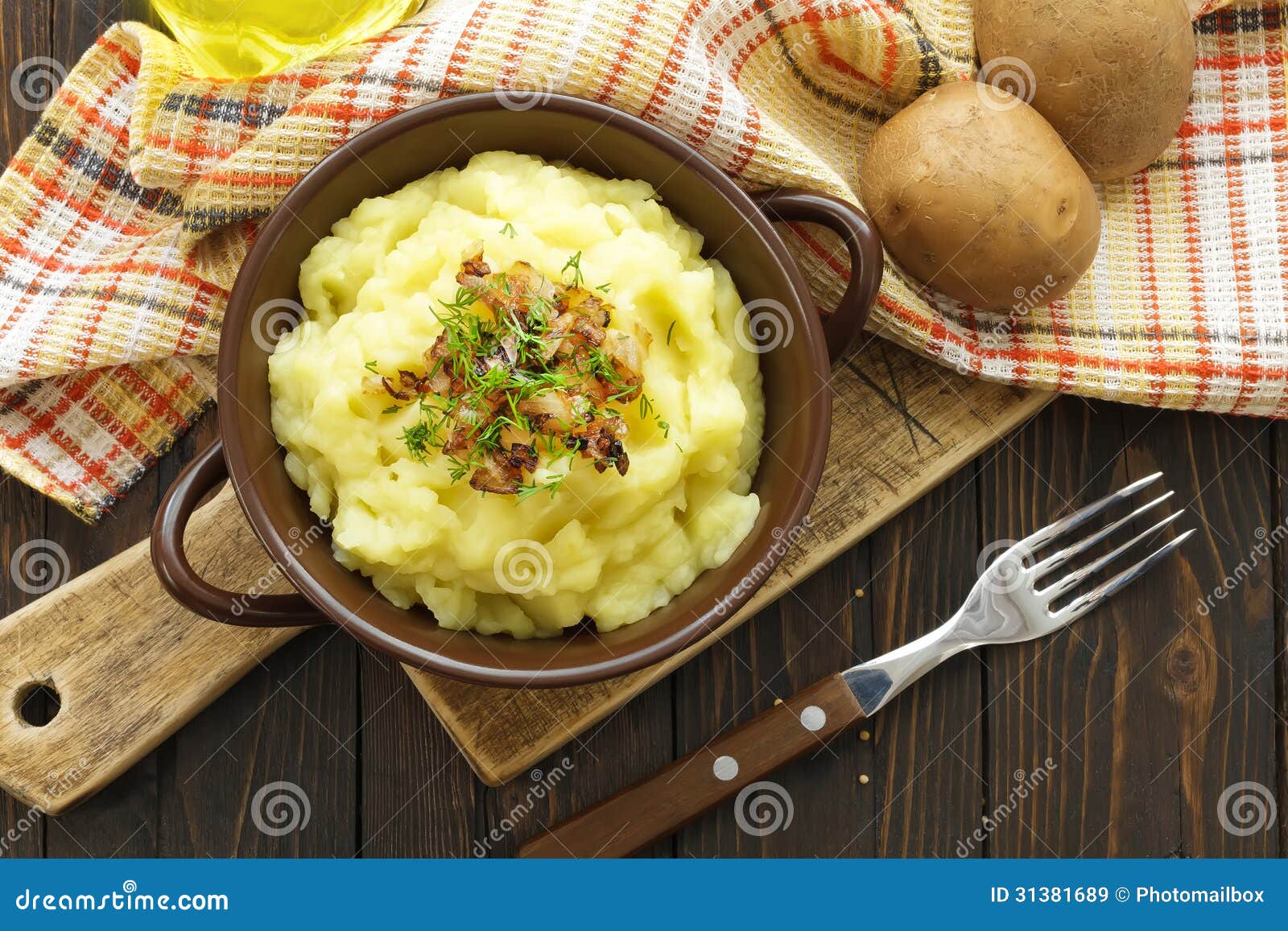 Batata fervida imagem de stock. Imagem de cozinhar, mergulho - 31381689