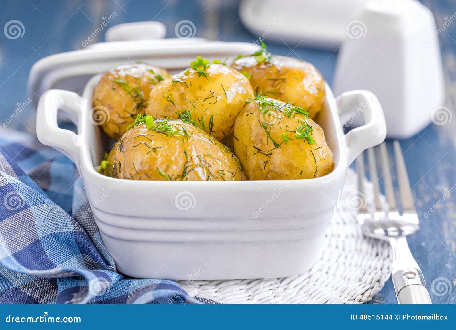 Batata fervida foto de stock. Imagem de cozinhado, prato - 40515144
