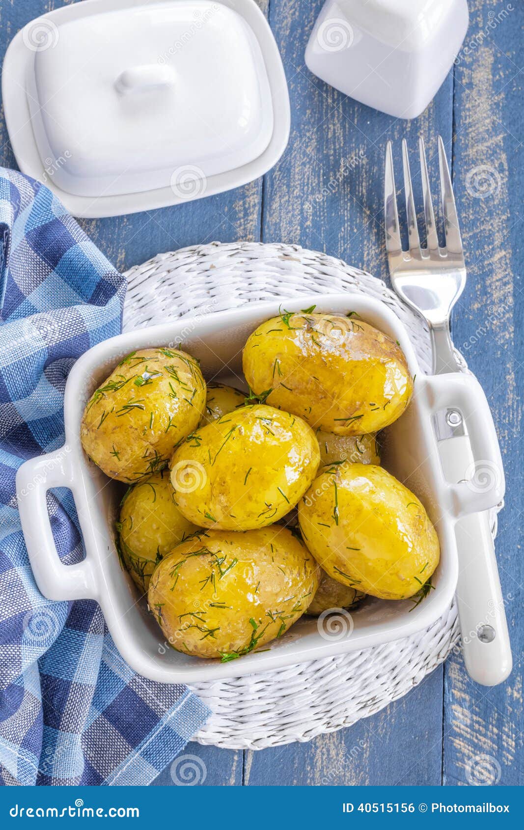 Batata fervida foto de stock. Imagem de batata, cozinhado - 40515156