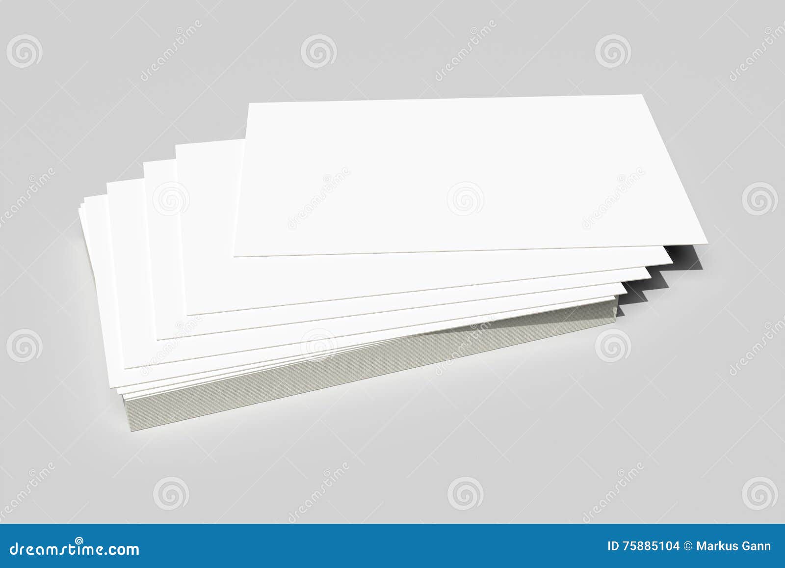 A batch of business cards stock illustration. Illustration of card ...