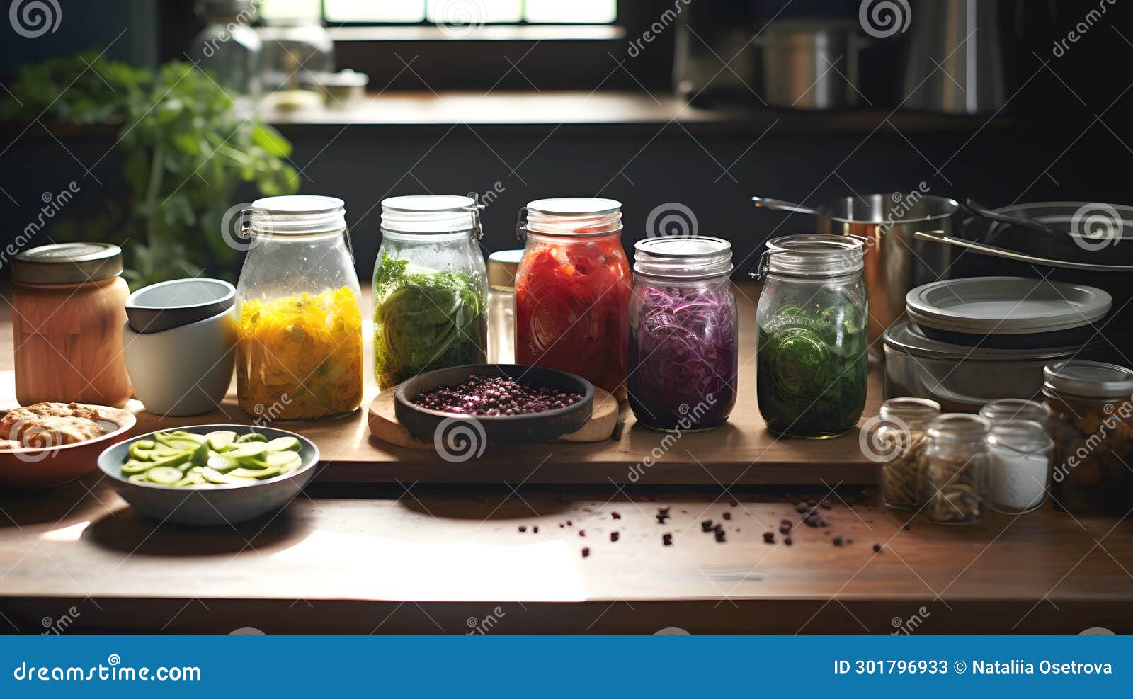Batch Cooking Meal Prep. Cooking in Bulk Stock Image - Image of food ...