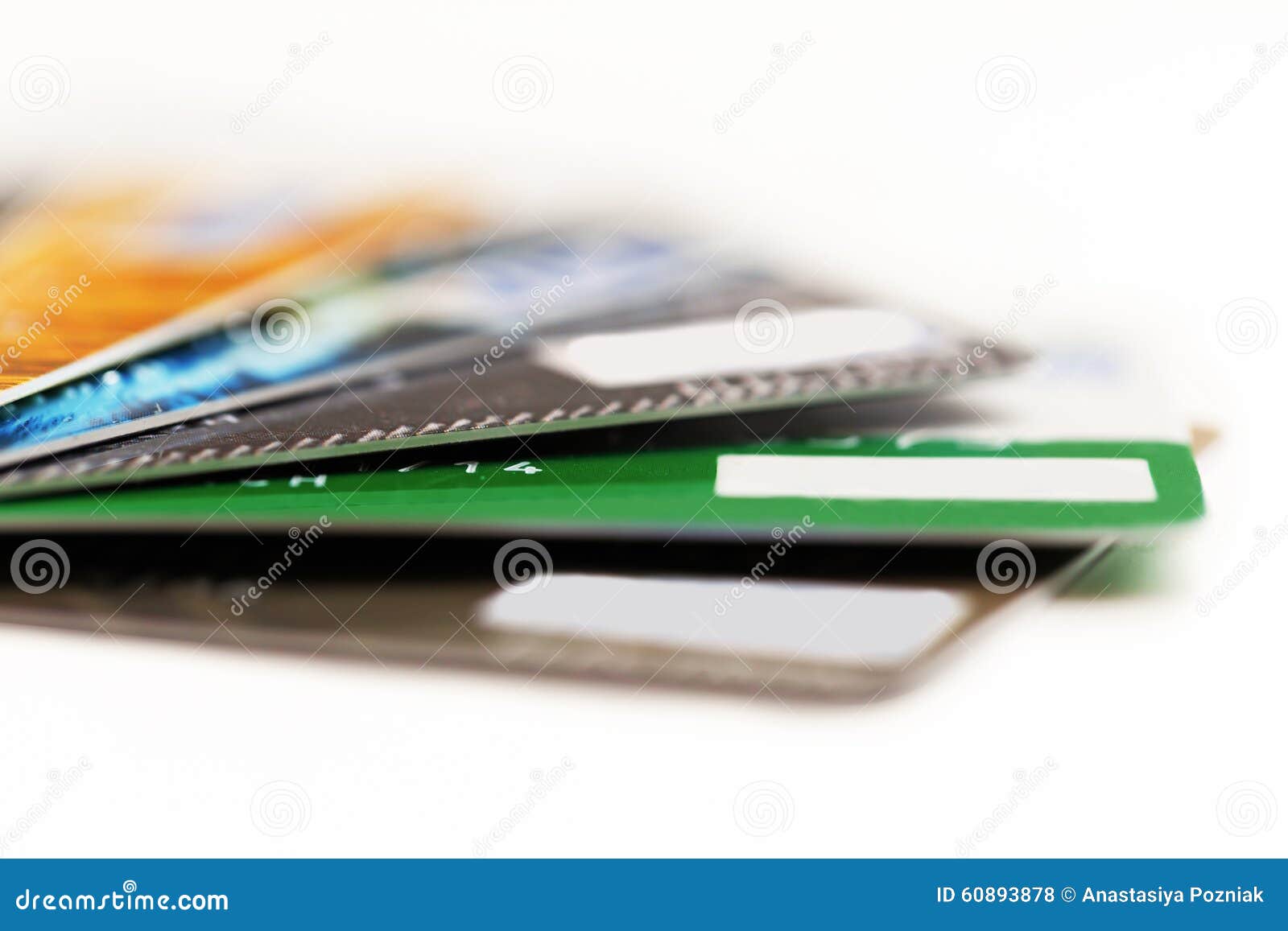 Batch of credit cards. stock photo. Image of account - 60893878