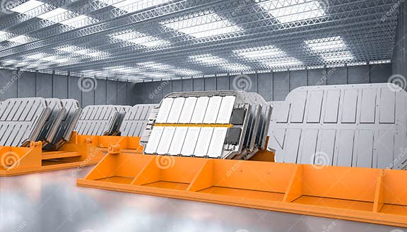 Batch of Electric Vehicle Batteries or Pallet of Lithium-ion Battery ...