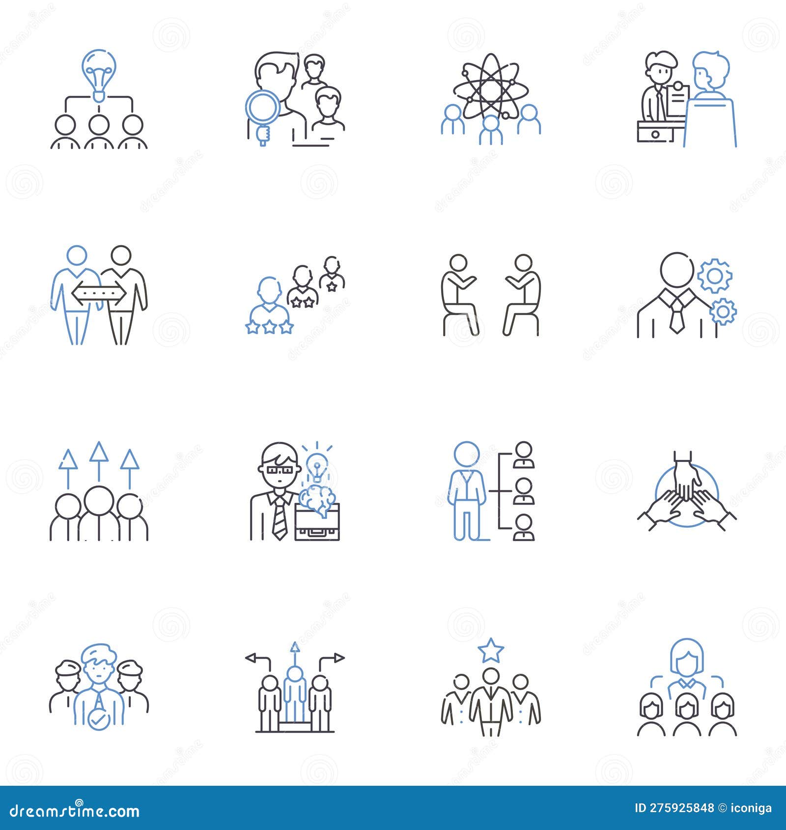 Batch Lot Line Icons Collection. Quantity, Inventory, Consignment ...