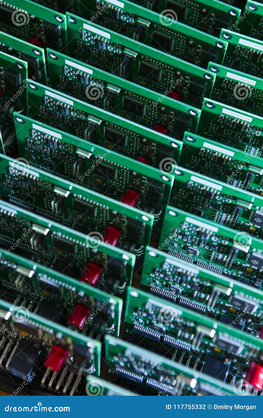Batch of Ready To Use Printed Circuit Boards with Surface Mounted ...