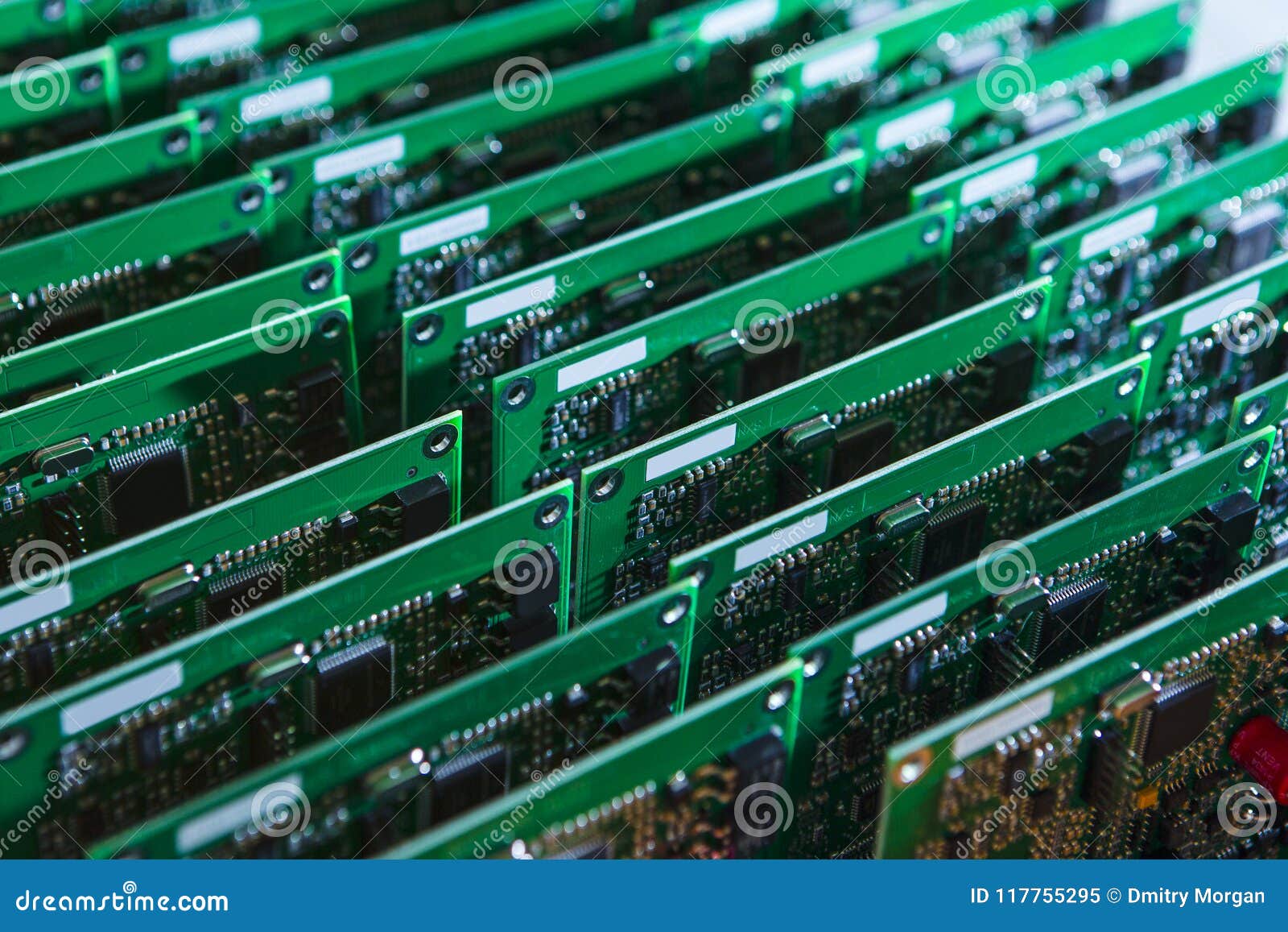 Batch of Ready To Use Printed Circuit Boards with Surface Mounted Chips ...