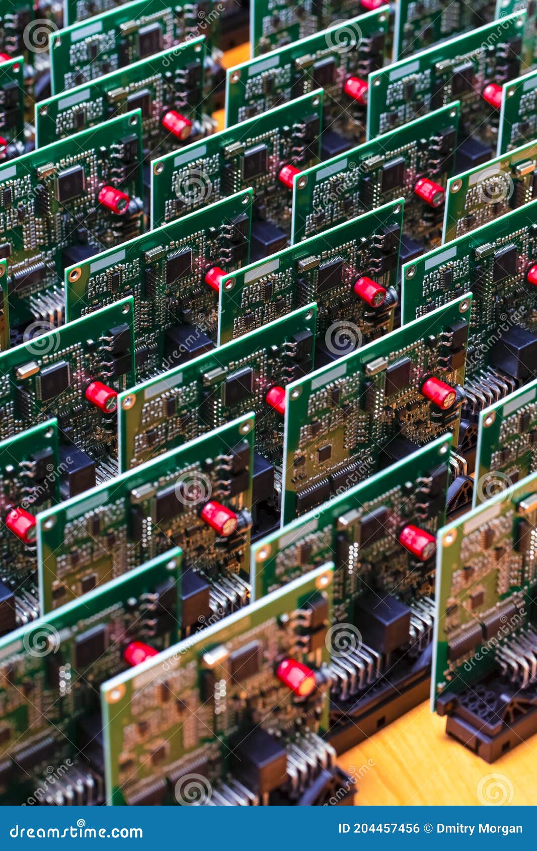 Batch of Ready To Use Printed Circuit Boards with Surface Mounted ...