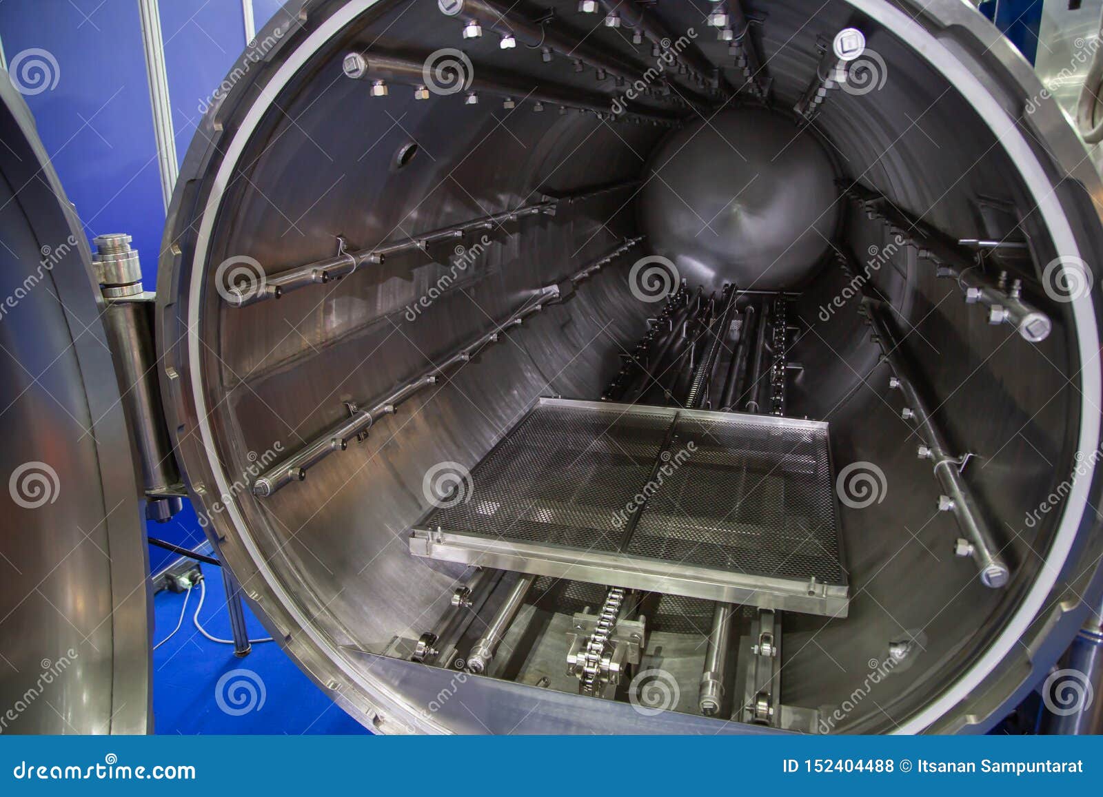 Batch retort sterilizer stock photo. Image of industry - 152404488
