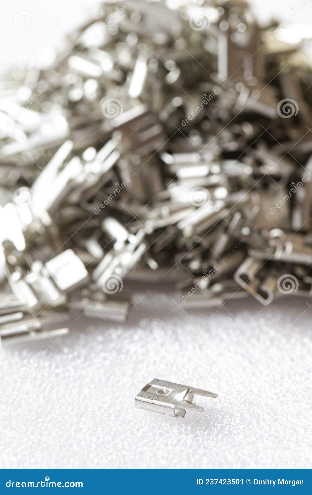 Batch of Silver Tinned External Connectors for PCB Placed with One ...