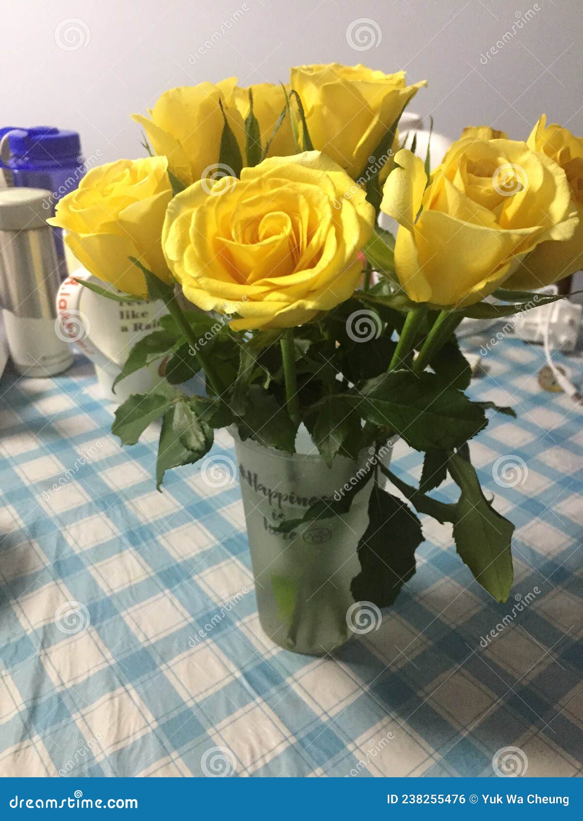 Another Batch of Yellow Rose Stock Photo - Image of rose, bouquet ...