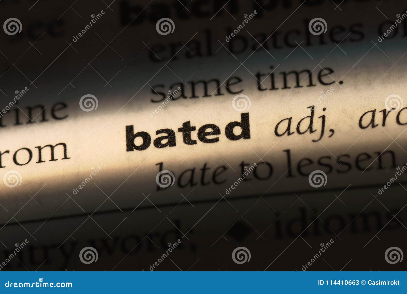 Bated stock image. Image of closeup, macro, definition - 114410663