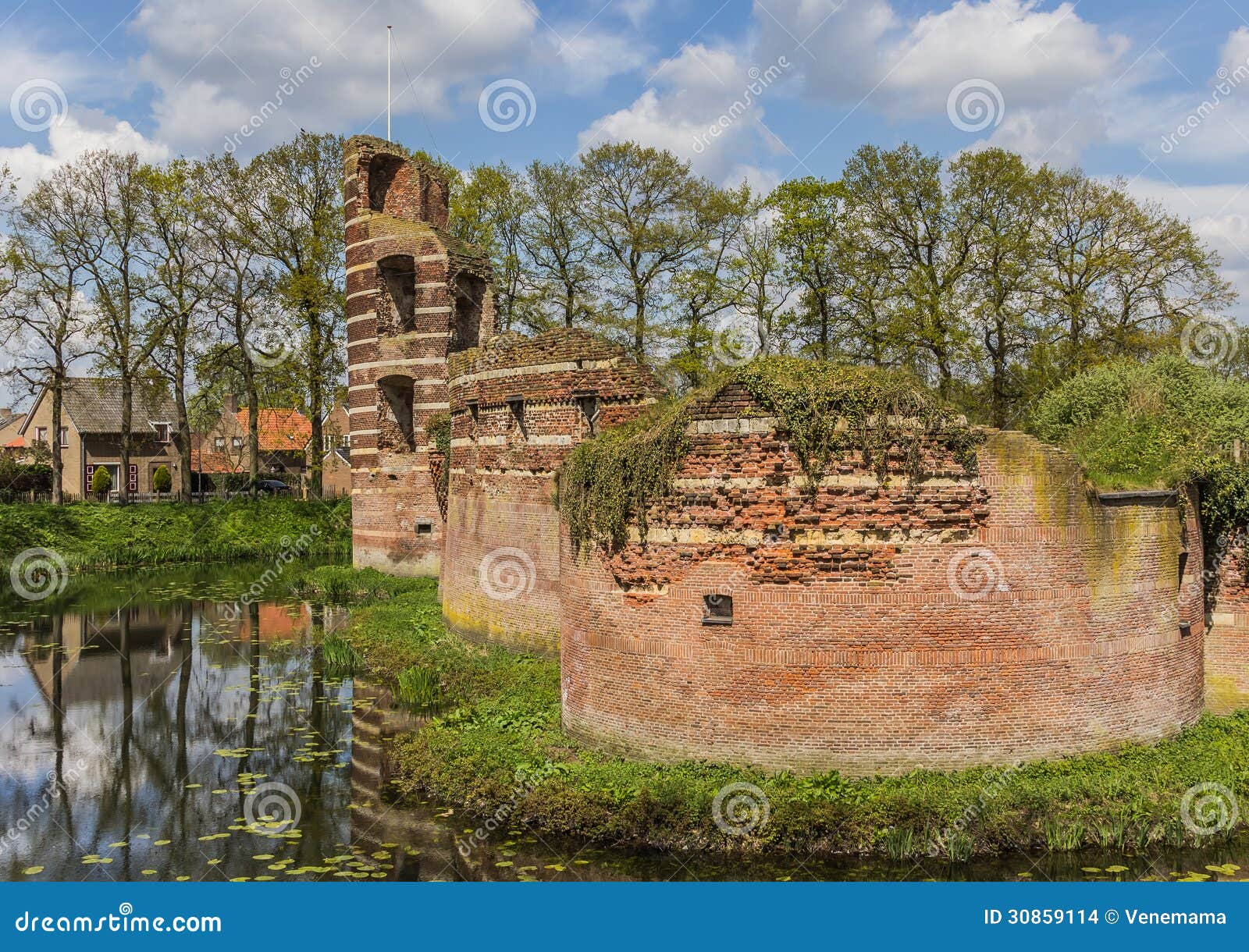 Batenburg ruins stock photo. Image of landmark, broken - 30859114