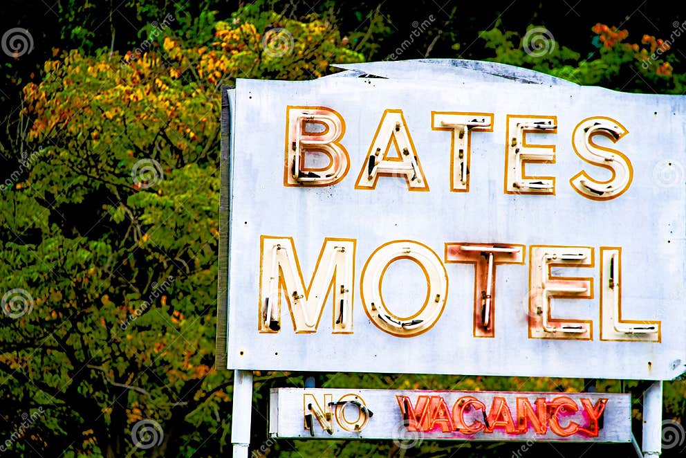 Bates Motel Sign image stock éditorial. Image du attraction - 82079569