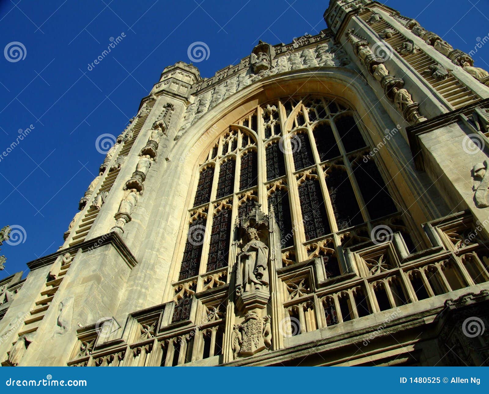 Bath Abbey stock image. Image of gothic, mason, priest - 1480525