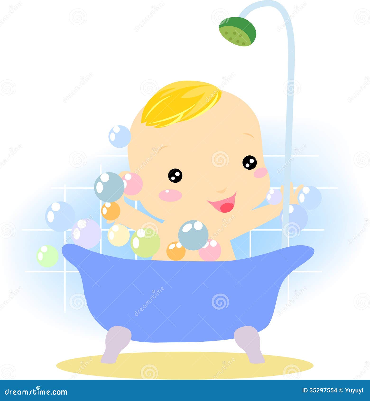 Bath Boy Stock Images - Image: 35297554