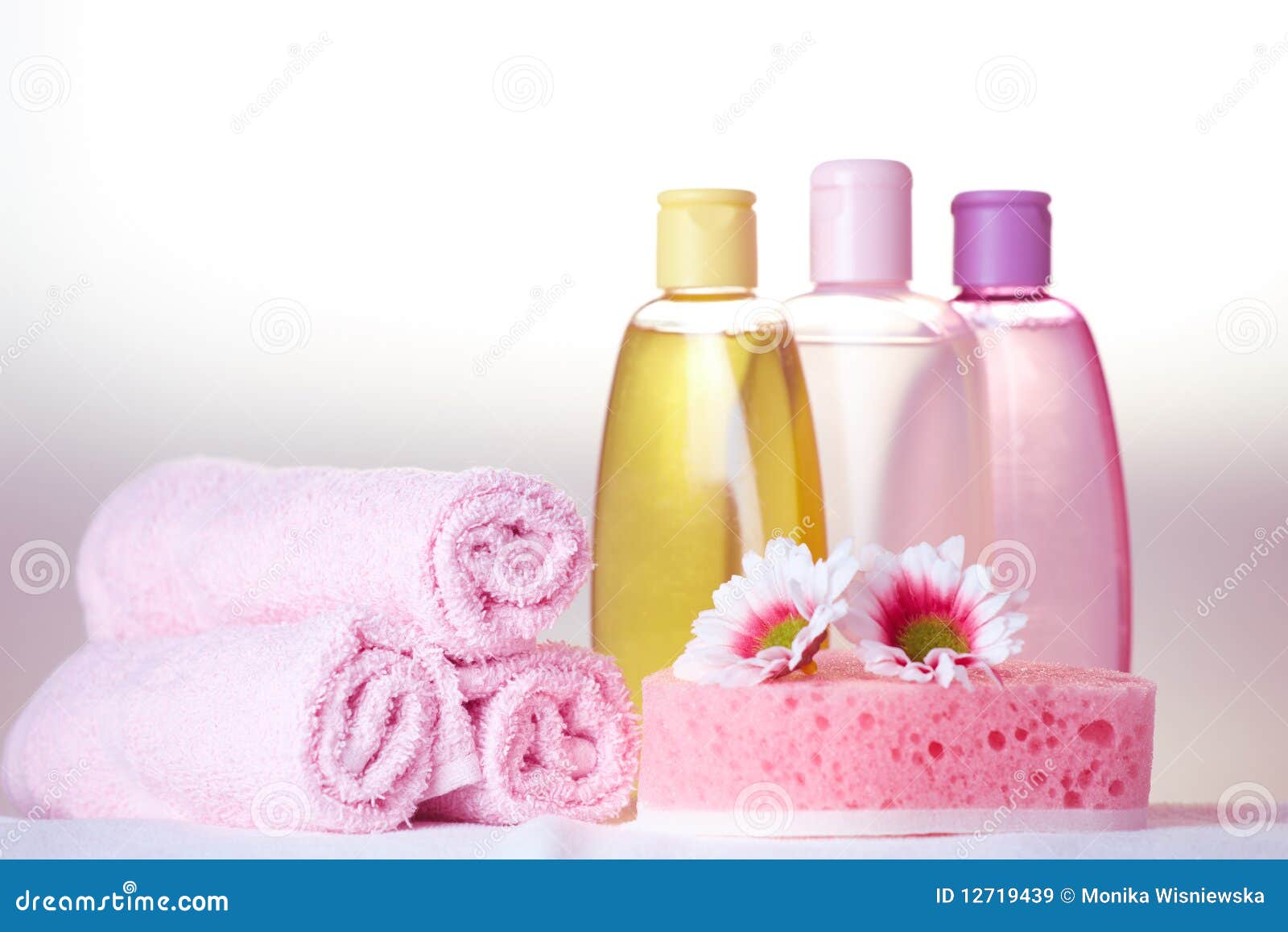 Bath care cosmetics stock image. Image of pampering, bodycare - 12719439