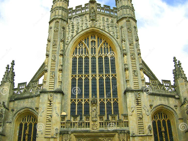 Bath Cathedral stock photo. Image of black, bath, cathedral - 10432142