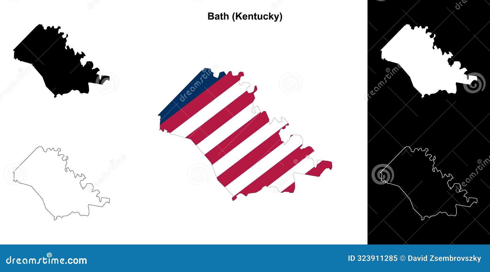 Bath outline map stock illustration. Illustration of area - 323911285
