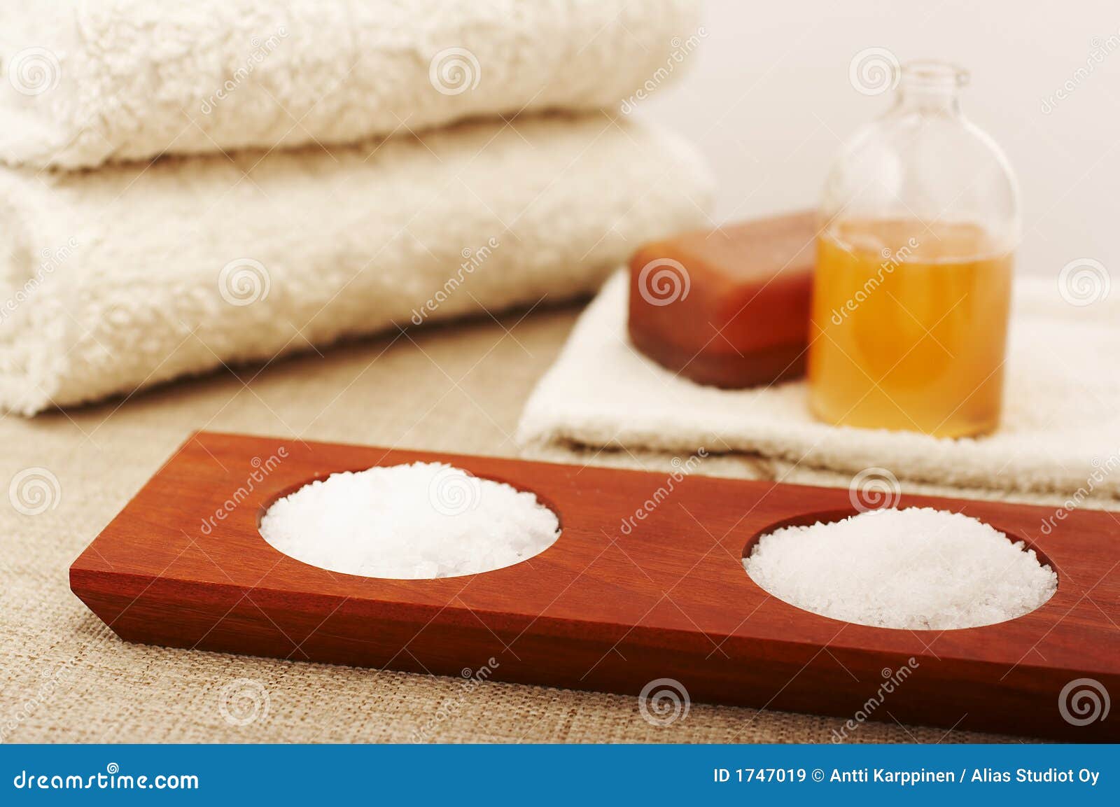 Bath items stock image. Image of wellness, skin, salt - 1747019