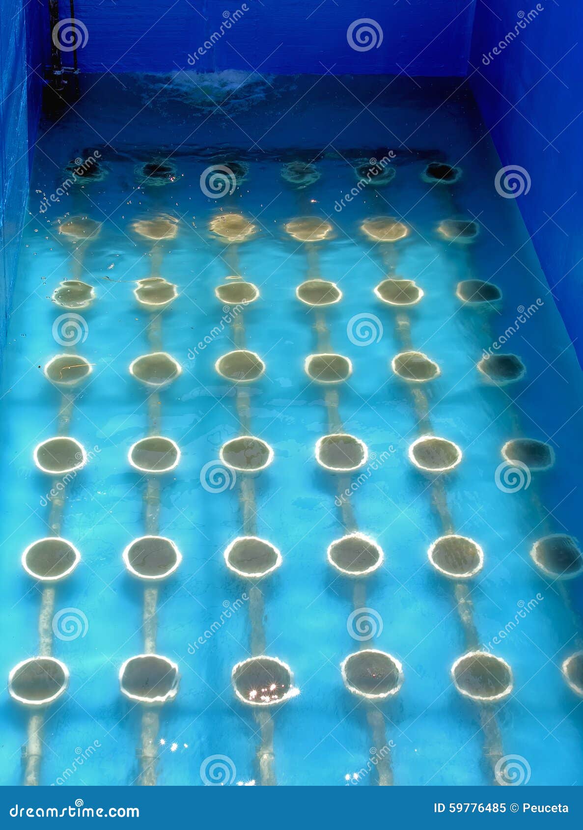 Bath For Oxidation Treatment Of Waste Water Royalty-Free Stock Photo ...