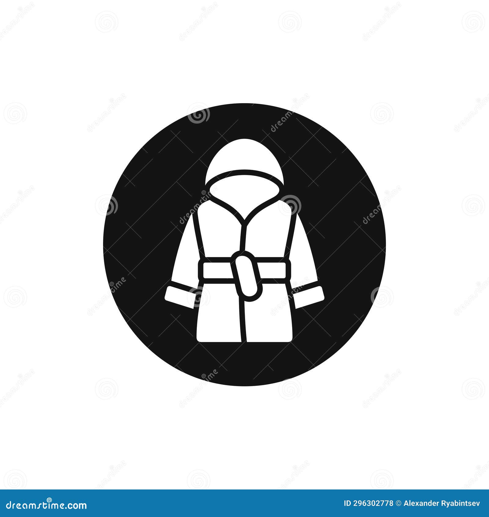 Bath Robe, Robe For The Shower, Bathrobe, Doodle Style, Sketch ...